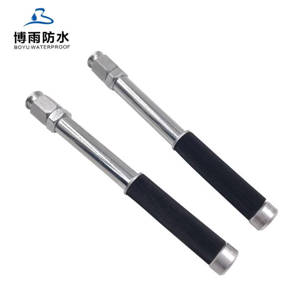 Quality Building Coating Flat Head M8 Injection Packers Steel 18*170mm Grey Waterproof for sale