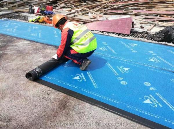 Quality PVC Waterproof Coiled Material Membrane for Building House within 1.2-2.0 Meter for sale