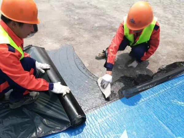 Quality Cross Layer Film Adhered Waterproof Membrane for Building Roof and Railway for sale