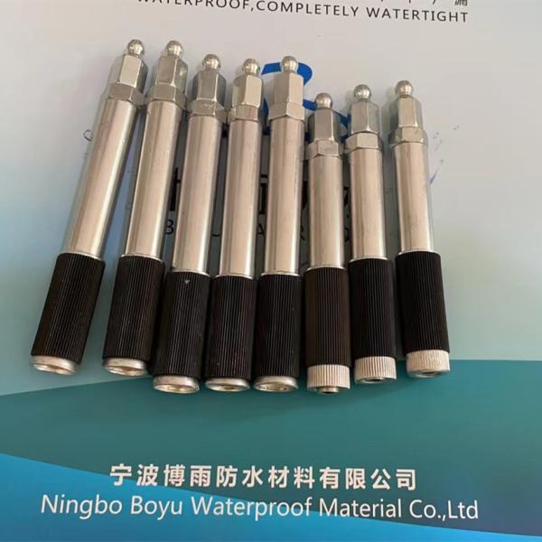 Quality L-A8 Building Coating 14*115mm Graphic Aluminium Injection Packers for sale