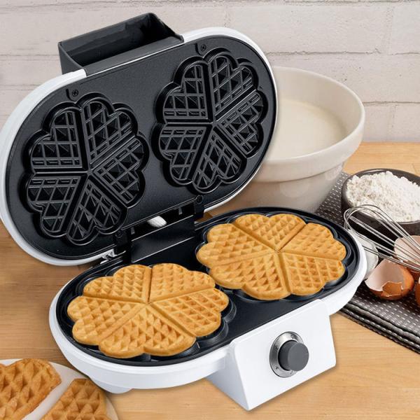 App-Controlled Waffle Iron for Perfect Breakfasts Electric Dual Waffle Maker