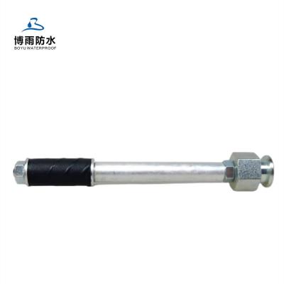 China Moderne Graue Spritzer 16*120mm 130mm Flachkopf M8 Brustwarze zu verkaufen