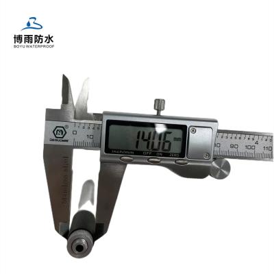 Cina Imballaggi di iniezione per iniezione in alluminio da 14*150 mm per soluzioni di impermeabilizzazione durevoli in vendita