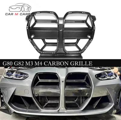 Cina Stile asciutto della st di Front Grill G82 M4 CSL V della fibra del carbonio di G80 M3 in vendita