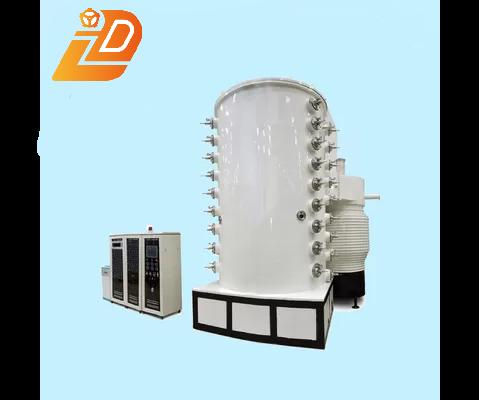 Quality Customized Size Multi Arc Ion Vacuum Coating Machine with PLC Control for Gold Color Coating on Watch Parts for sale