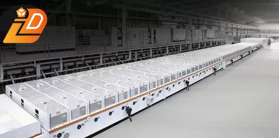 SUS304 Body Automated Continuous Vacuum Coating Line For Electronics ...