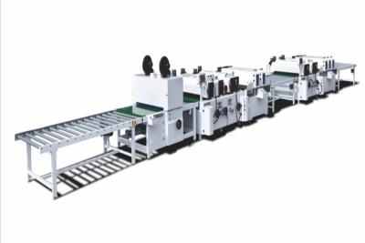 China Manual UV Spraying Line Controlled Coating Environment With Electricity Power Source for sale