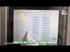 multi arc ion vacuum coating machine for furniture and sheet / plate / pipe / tube