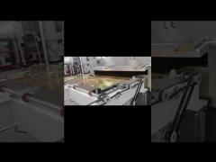 Glass coating production line