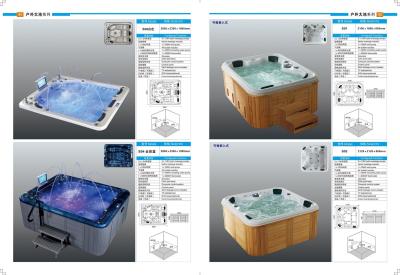 China OEM/ODM Overgrote jacuzzi badkamer Grote jacuzzi badkamer Luxeus ontwerp Te koop