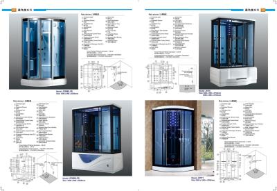 China Multifunctionele stoomdouche badkamer badkamer stoomdouche pods veiligheid elegant Te koop