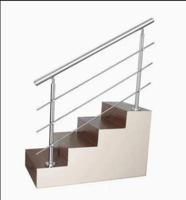China Secure And Sturdy Glass And Stainless Handrail Easy To Clean for sale