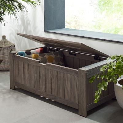 China High Durability Portside Outdoor Storage Trunk Stylish Black White And Grey for sale