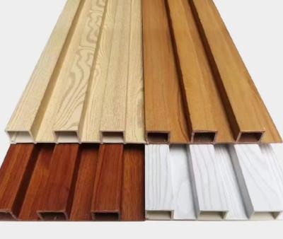 China Modern / Classic Wpc Wall Cladding Interior Wpc Wall Panel For Wet Areas Fireproof for sale