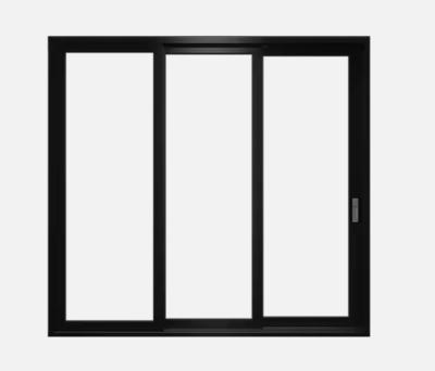 China Easy Installation 85mm Double Glazed Double Hung Aluminium Windows UV Protection for sale