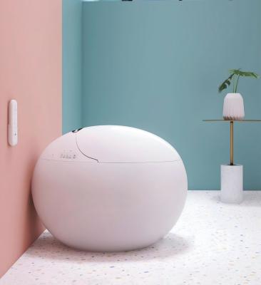 China Classic Bathroom Sanitary Wares Ceramic Toilets With Upper-Pressing Two-End Flushing Button Simple Installation Process for sale