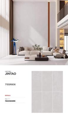 China Baldosas de cerámica esmaltada Diseño vintage Estilo Aislamiento térmico Ladrillo refractario Baja absorción de agua 750*1500 Especificación de suelo en venta