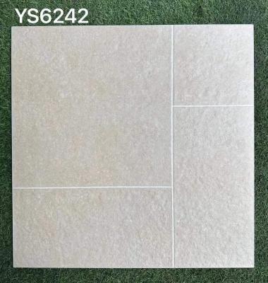 China 600 * 600 azulejos de cerámica con estilo de diseño moderno y vintage Antiderrapante y material aislante térmico Baja absorción de agua en venta