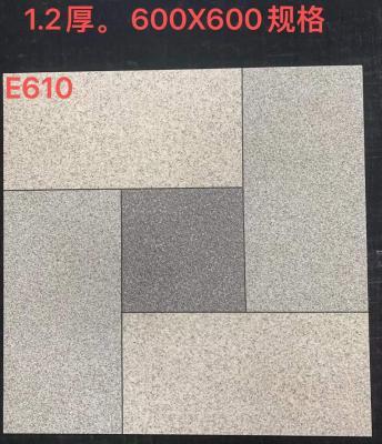 China 600 * 600 azulejos de cerámica con estilo de diseño moderno y vintage Antiderrapante y material aislante térmico Baja absorción de agua en venta