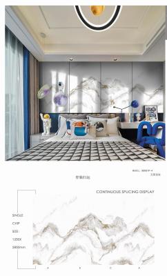 China Light Yellow and Light Grey Non-Slip Glazed Ceramic Tiles with Black Stone Imitation Texture for Indoor and Outdoor Use for sale