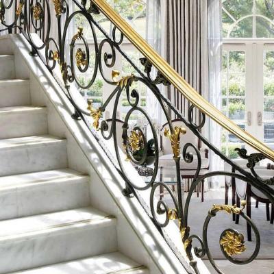 Cina Maniglia di acciaio e vetro sicura e robusta per le scale, veranda e ponte in stile classico in vendita
