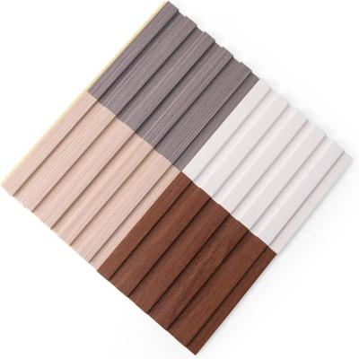 China Vintage-Innenarchitektur-Panel 120*60 Feuchtigkeitsdichtes, antistatisches, modifiziertes Ton und Steinpulver WPC-Wandbildschirm zu verkaufen