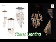 vintage led ceiling light with customizable dimensions