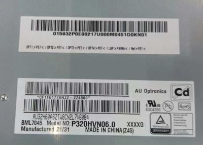 China AUO 32INCH Digital Signage LCD Panel P320HVN06.0 1920*1080Pixels 69PPI 4000 1 Contrastverhouding 51P LCM Te koop