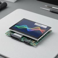 China AMPIRE 2.4 Inch TFT LCD Module with 320x240 Pixels Resolution and 51PIN Interface for sale