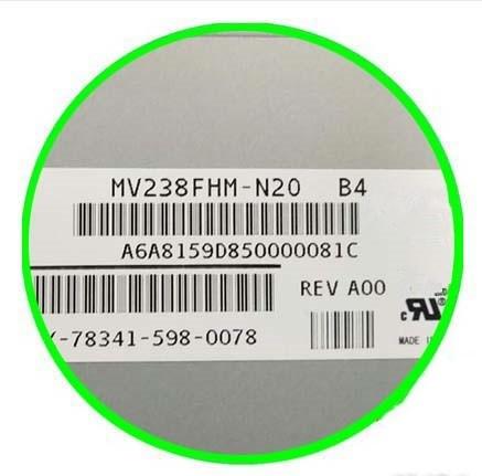 FHD 250CD 30P LVDS Paper LCD Screen, BOE 23.8 Inch Laptop LCD Screen MV238FHM N10