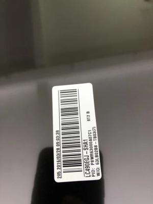 China LG 49 Inch LCD TV Panel Module 100 PIN UHD 3840 * 2160 Pixels Resolution 11.06B Color for sale