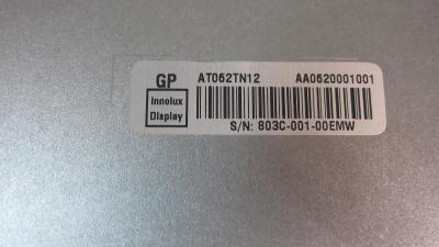 China Innolux 6.2 Inch Industrial LCD Panel Automotive Navigation Display AT062TN12 50 PIN Connector for sale