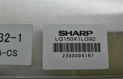 Chine 1024x768 affichage industriel 85PPI LVDS LQ150X1LG92 d'affichage à cristaux liquides de ² de 15" de 400cd/m à vendre