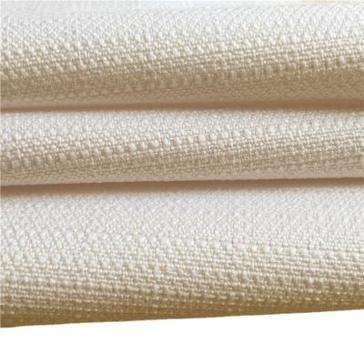 Cina 300D*300D Stoffa di divano tessuto Lino di colore massiccio come lo spessore Jacquard Polyester Slub Tweed Stoffa in vendita