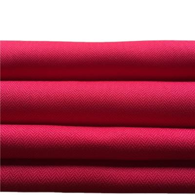 China 150D*150D Rotwellenwebe Gewebe aus Heringbein für mittelgewichtige Rucksäcke und Mäntel zu verkaufen
