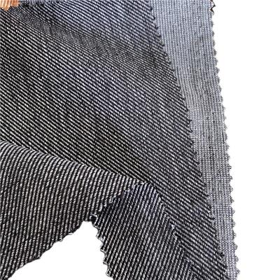 China Soft Woolen Peached Microfiber Stoff für Wolle Blazer Stoff Anzug Stoff mit hohen zu verkaufen