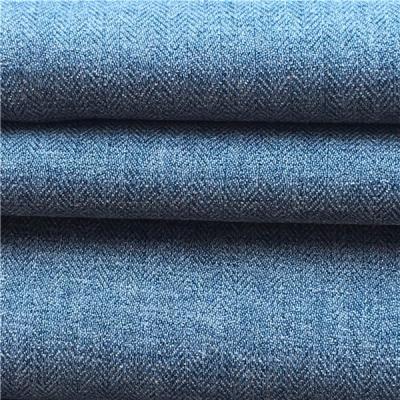 Cina Stoffa a doppio colore di osso di pesce poliestere spandex 160D ATY tessuto di osso di aringhe per giacca invernale impermeabile in vendita