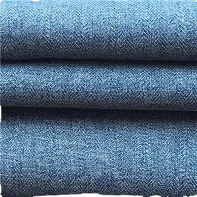 Cina Stoffa a doppio colore di osso di pesce poliestere spandex 160D ATY tessuto di osso di aringhe per giacca invernale impermeabile in vendita
