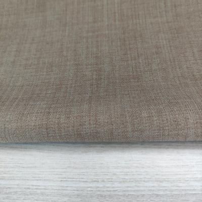 中国 ヘリングボーンストレッチファブリック 100%ポリエステル 麻布のようなツイードファブリック コートパンツ 男性スーツ 販売のため