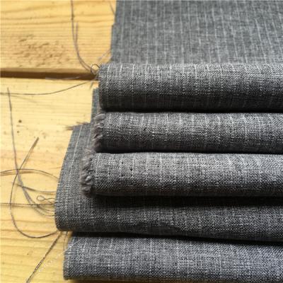 Cina Tessuto a strisce di 5 mm colorato semplice e traspirante per pigiama imitazione di cotone/lino in vendita