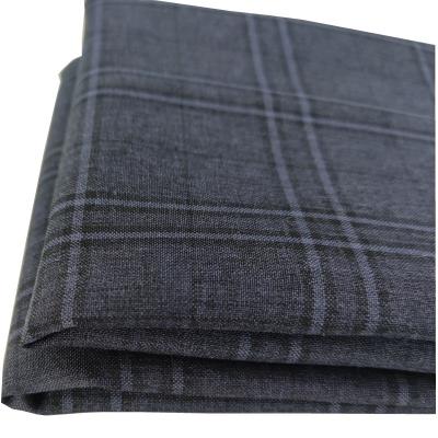 Cina Tessuto di filato colorato di poliestere semplice 100% resistente al restringimento per abiti scolastici in vendita