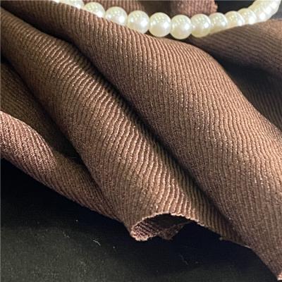 Cina 190gm GRS certificato riciclato poliestere morbido confortevole stretchy poli lana blazer tessuto per abiti in vendita