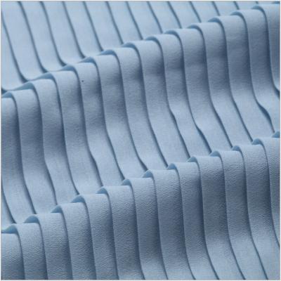 Cina Larghezza 145cm Nero puro, tessuto di chiffon semplice e morbido, adatto per abiti da donna. in vendita