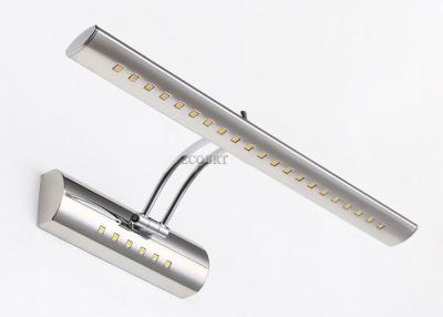 Cina CA d'argento 220V/110V della barra luminosa di rivestimento del cromo delle luci dello specchio del bagno di 5W LED in vendita