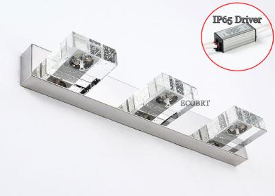 Cina IL LED IP65 impermeabilizza il cristallo 9W della parete delle luci dello specchio del bagno del driver in vendita