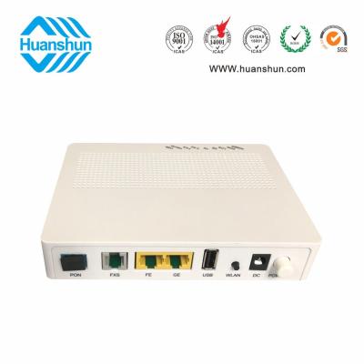 China E/Gpon ONU (1GE+1FE+VoIP+WiFi+USB) HSO1/2002GVUW Huanshun for sale