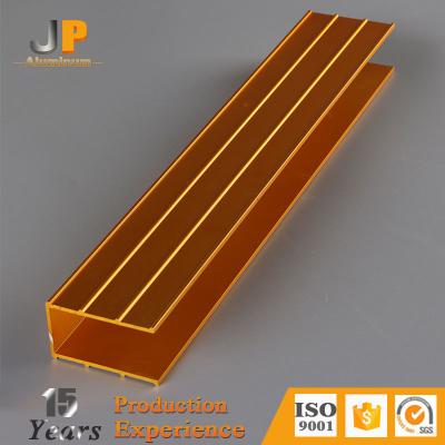 China Red industrial aluminum profiles,15 years manufacturer in China for sale