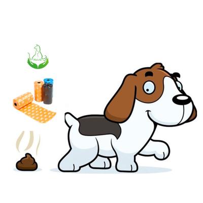 China The best seller  printed dog poop bag for dog poo for sale