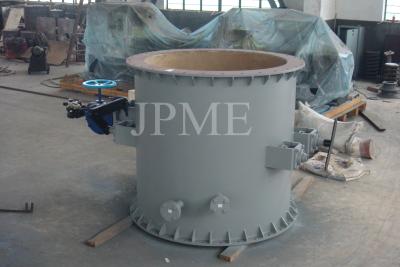 China flexible rotation Chimney damper with electric, manual, pneumatic heating furnace parts factory