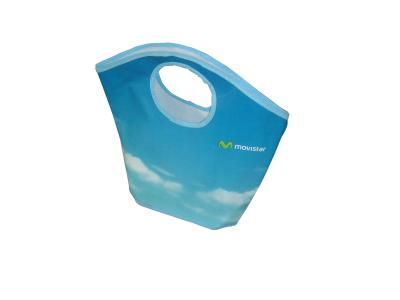 China Blue PP Non Woven Laminated Bags Durable With 80gsm - 140gsm Non Woven Fabric for sale
